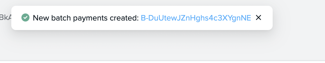 Resend a Returned Payment