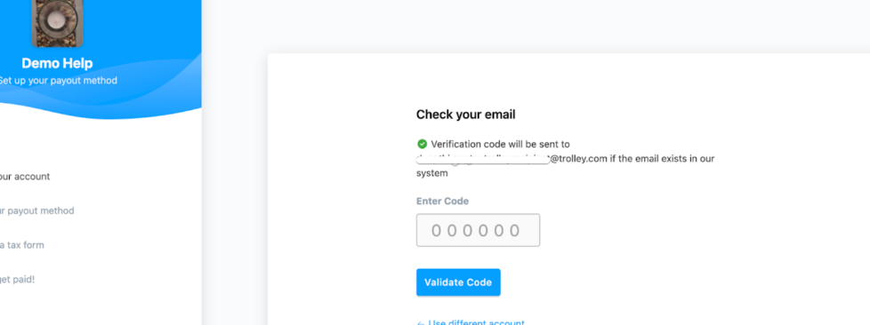Recipient Profile Setup